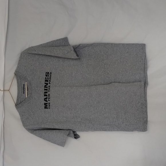 us marines | Shirts | Official Usmc Gray Shirt | Poshmark
